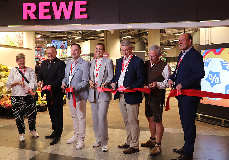 REWE Markt eröffnete im MAC Munich Airport Service des Flughafen München