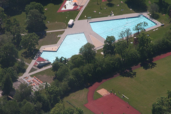 Schyrenbad - das älteste Freibad Münchens. Baden gehen in München - das ...