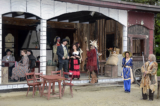 „Winnetou II“ 2016 in der Dasinger Western-City: Winnetous große Liebe ...