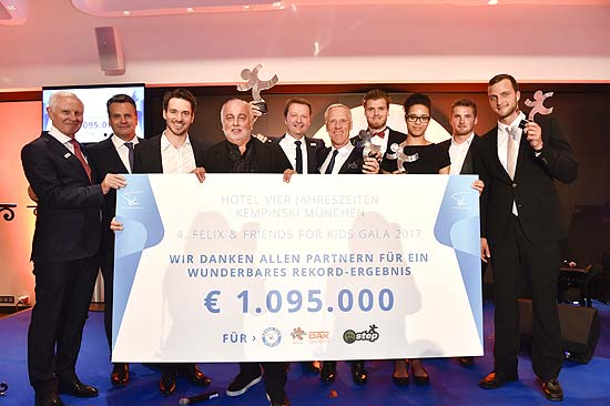 4. „Felix & Friends for Kids Gala“ am 7. Oktober 2017 im Hotel Vier ...