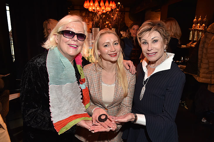 Schmuck-Unternehmerin Nathalie Knauf lud mit der Münchner PR-Lady Fedra ...