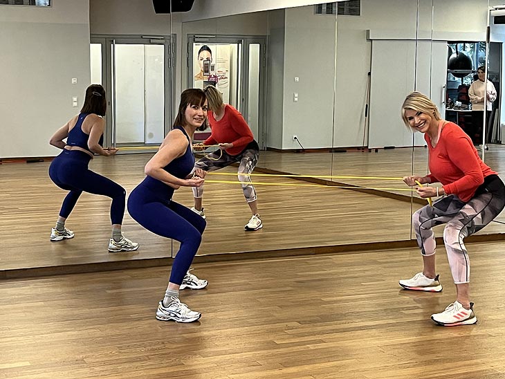 Fitness-Queen Barbara Klein macht die Münchner Promis frühjahrsfit!