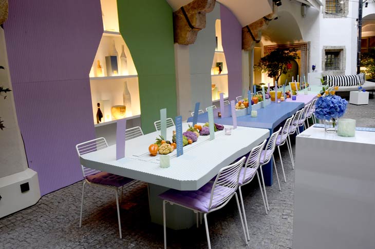 Eröffnung „La Grande Dame Table by Paolo Paronetto“ in der „Schreiberei ...