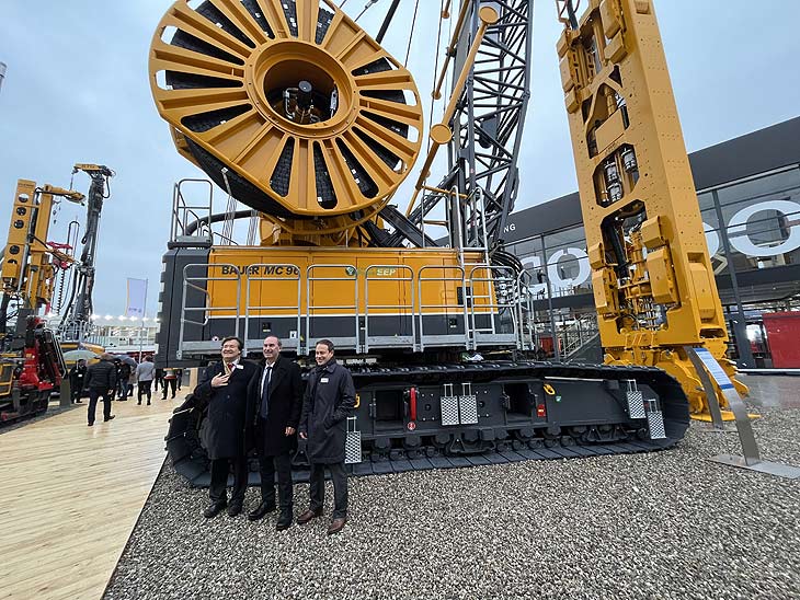 33. bauma 2022 vom 24.-30.10.2022 in der Neuen Messe München - die ...