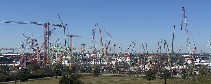 34. bauma 2025 vom 07.-13.04.2025- Bundesbauministerin Geywitz ...