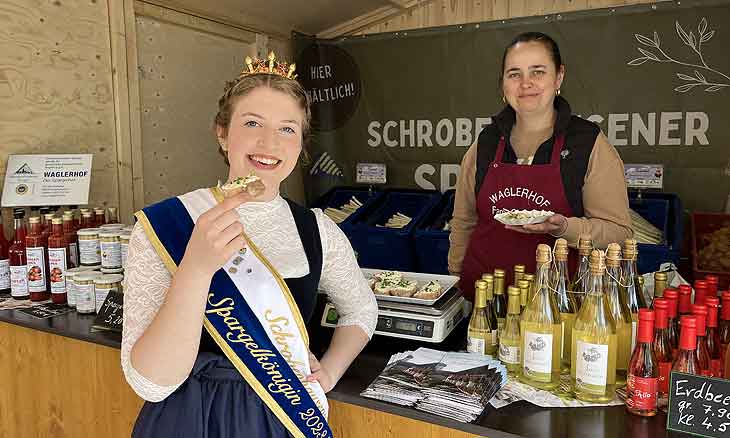 Traditionelles Spargelfest Schrobenhausen am 20.05.2023 in der Altstadt ...