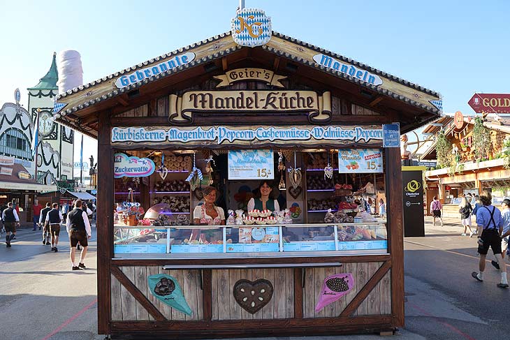 Oktoberfest 2025: Geier's Mandel-Küche - gebrannte Mandeln seit über 50 ...