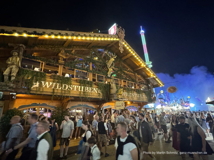 Wildstuben auf dem Oktoberfest 2025 mit neuem Biergarten (Wildstuben ...