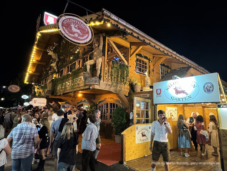Wildstuben auf dem Oktoberfest 2025 mit neuem Biergarten (Wildstuben ...