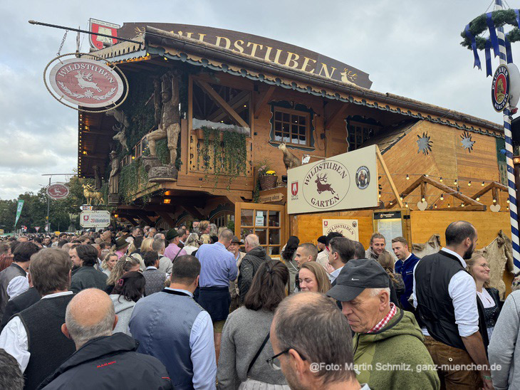 Wildstuben auf dem Oktoberfest 2025 mit neuem Biergarten (Wildstuben ...