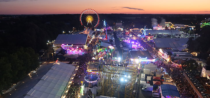 214. Gäuboden Volksfest Straubing 2024 - Fahrgreschäfte und Kulinarik ...
