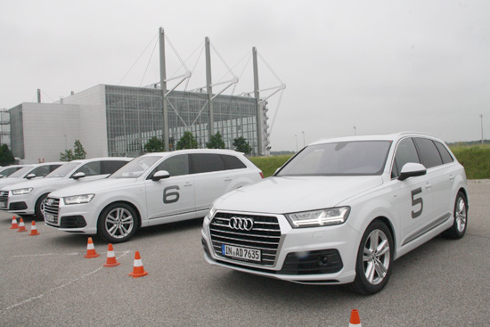 Der neue Audi Q7: Testdrive-Event @ Audi Training Center (ATC) am ...